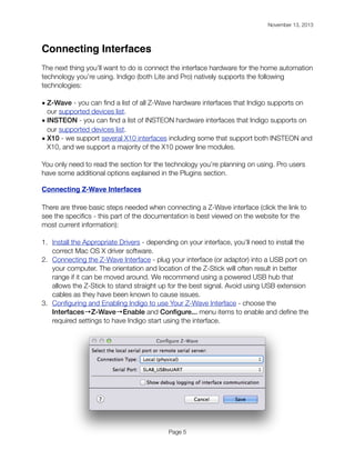 Indigo 6 quick start guide | PDF