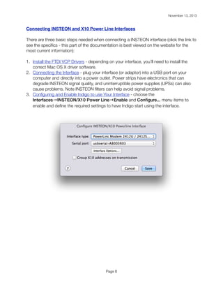 Indigo 6 quick start guide | PDF