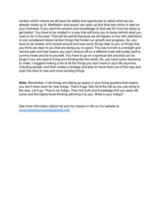 What Would You Do Campaign - Indigo for Knowledge, Truth & Higher Level ...