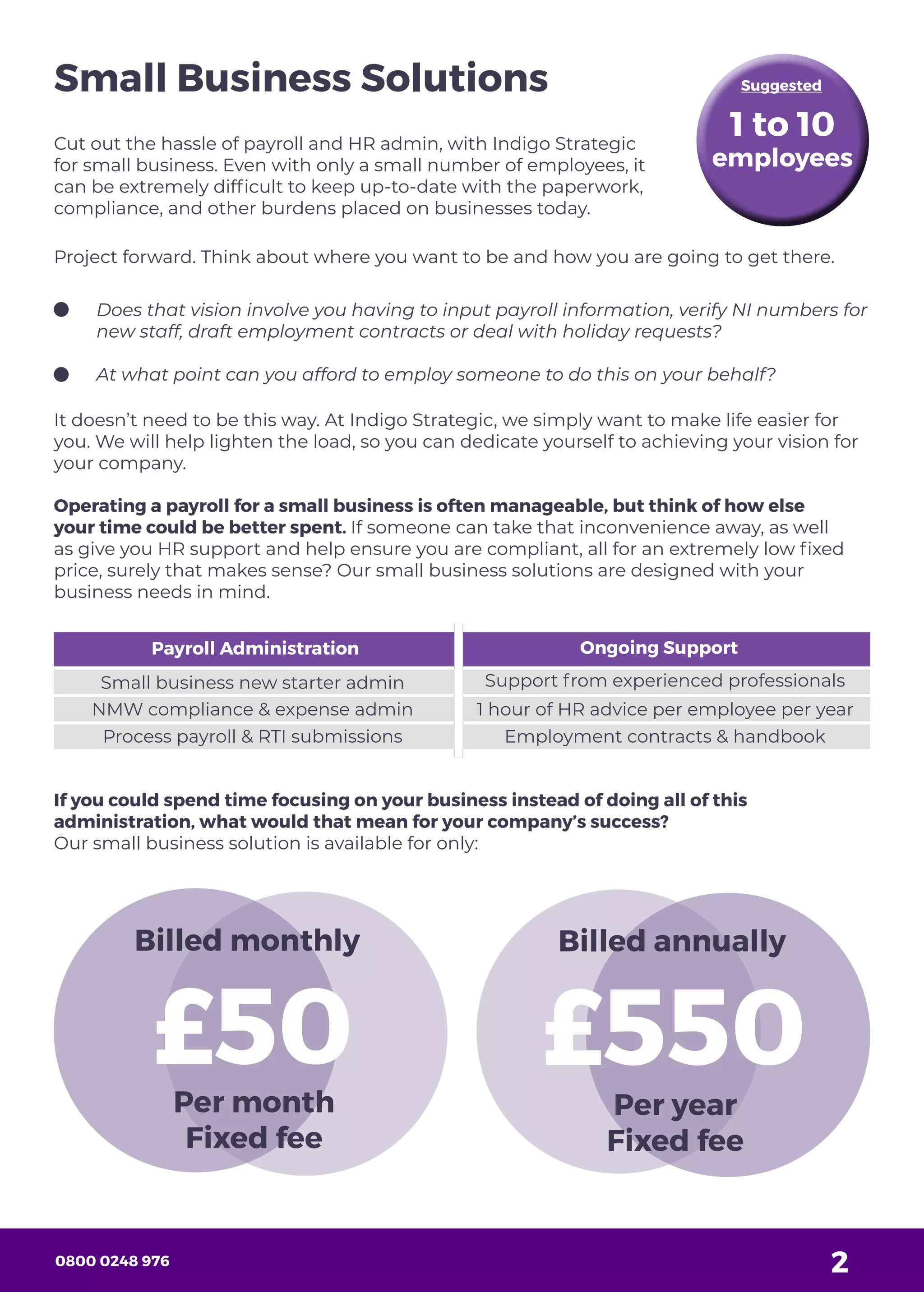 Indigo Strategic Brochure | PDF