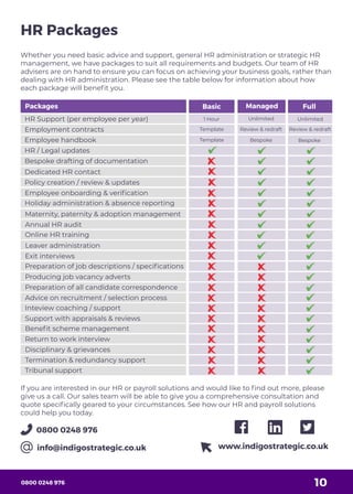 Indigo Strategic Brochure | PDF