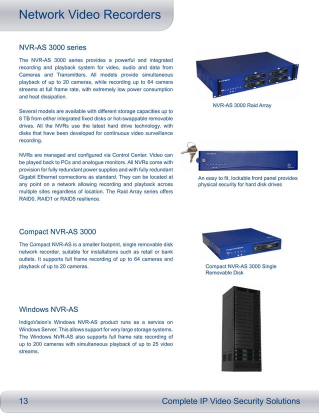 Indigo Vision - Complete Solution Portfolio | PDF