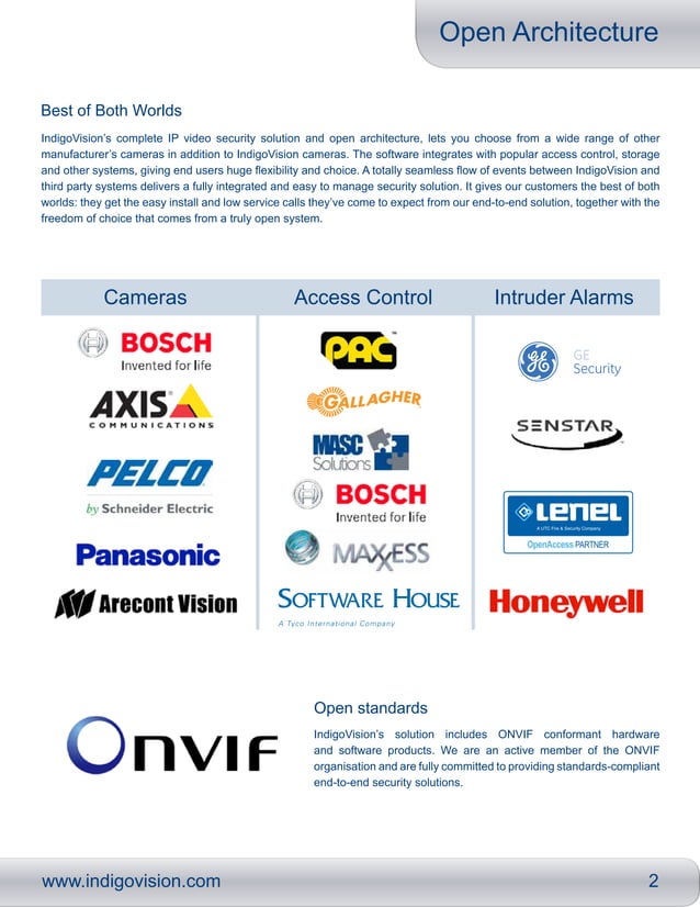 Indigo Vision - Complete Solution Portfolio | PDF