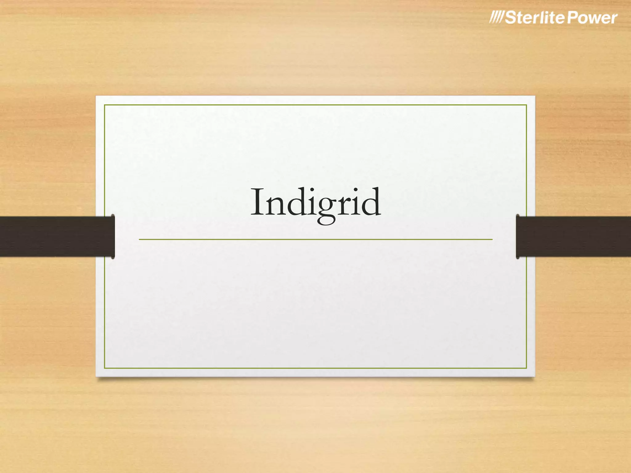 Indigrid | PPTX