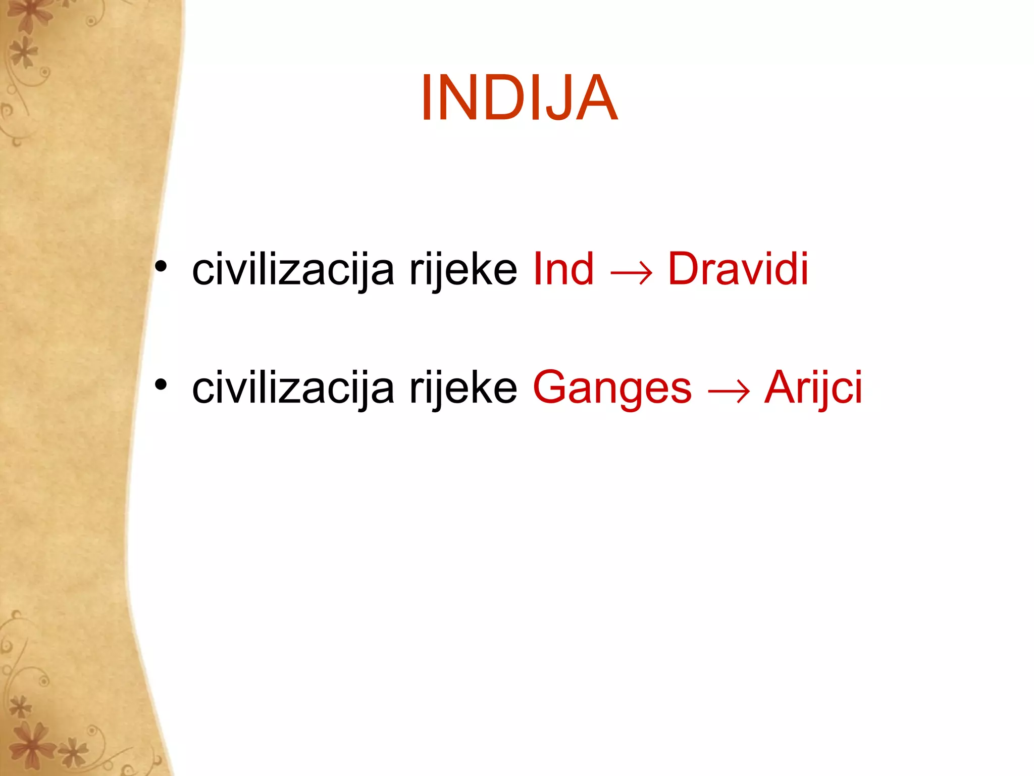 Povijest: Indija i Kina | PPT