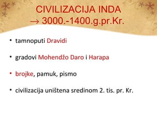 Povijest: Indija i Kina | PPT