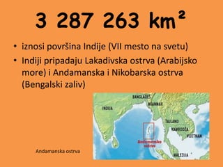 Indija u brojevima | PPTX