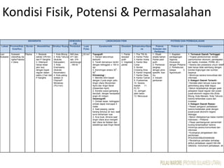 Indikasi Program Pembangunan 4 Pulau-Pulau Kecil Terluar (Marore ...
