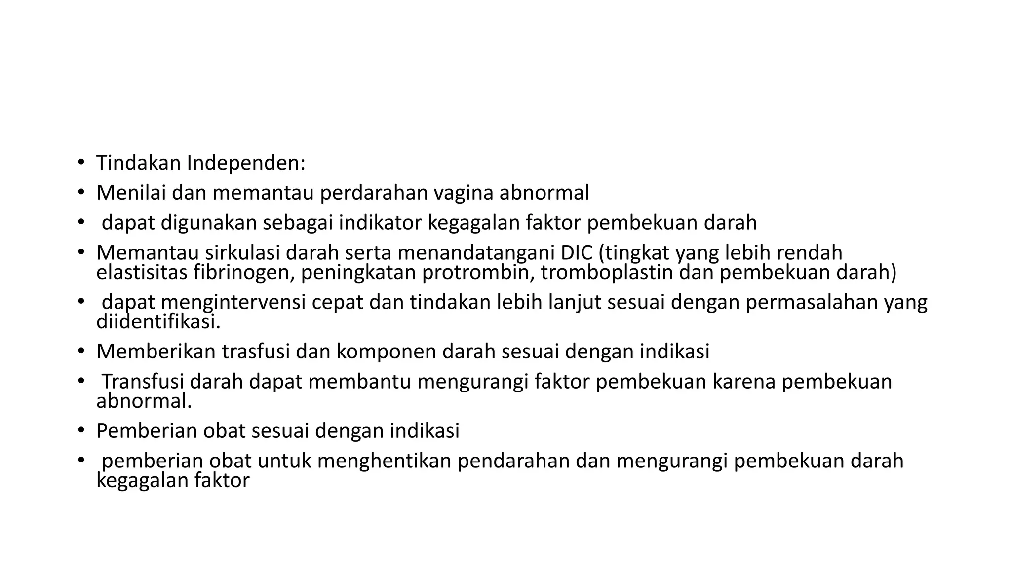 Indikasi tranfusi darah pada postpartum hemorrhage | PPT
