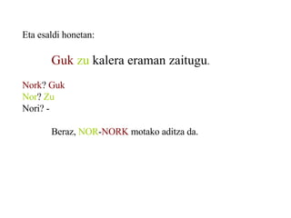 Indikatibo oraina | PPT