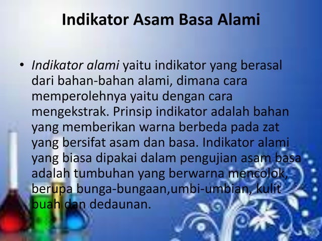 INDIKATOR ASAM BASA DENGAN MENGGUNAKAN BAHAN KIMIA.pptx