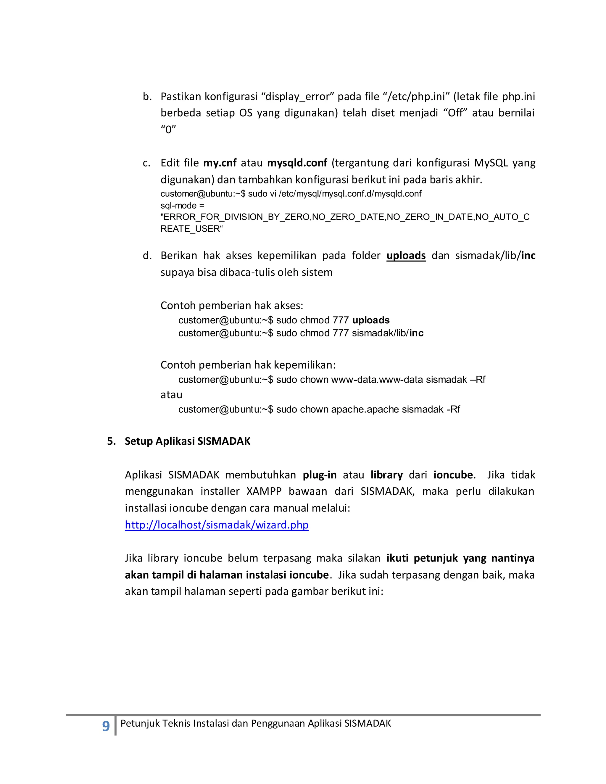 Indikator mutu-dan-sismadak | PDF