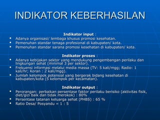 indikator program bidang promosi kesehatan.ppt