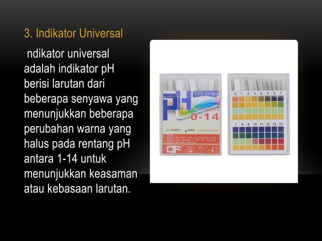 Indikator titrasi asidimetrt dan titrasi alkalimetri | PPT