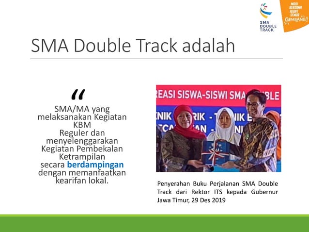Indikator keberhasilan program sma double track | PPT