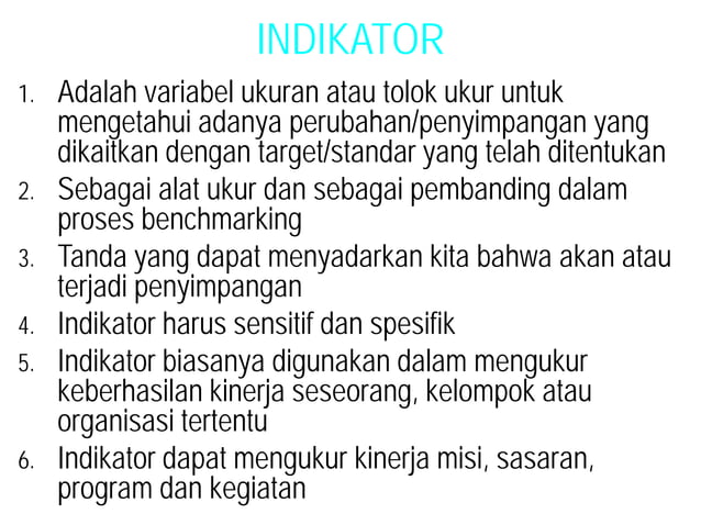 Indikator kinerja rs | PDF