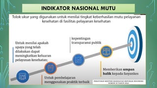 INDIKATOR MUTU NASIONAL dalam standart akreditasi | PPT