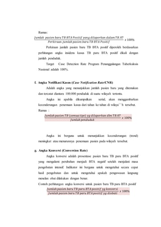 Indikator nasional penanggulangan tb | DOCX