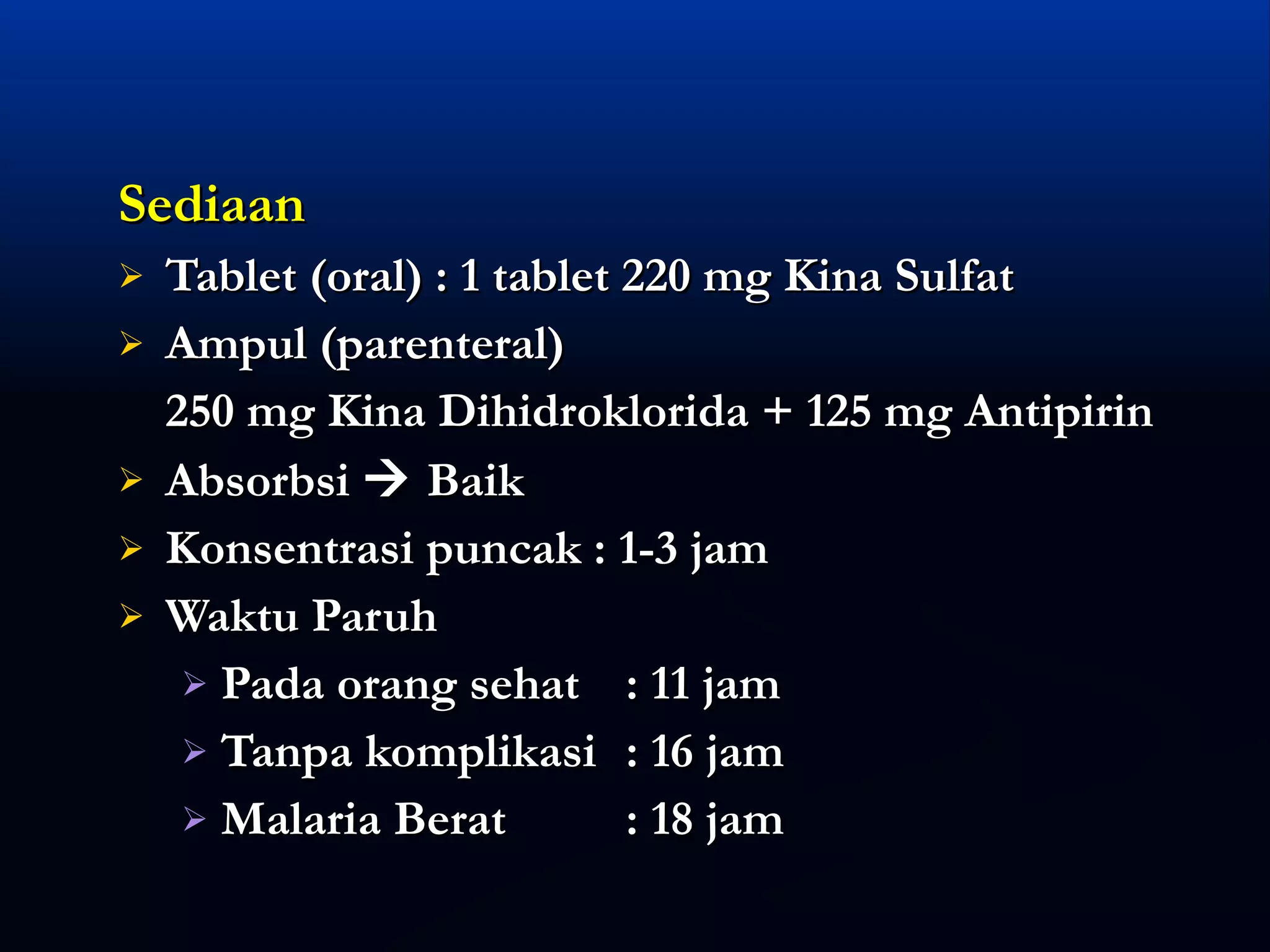 Indikator program malaria | PPT