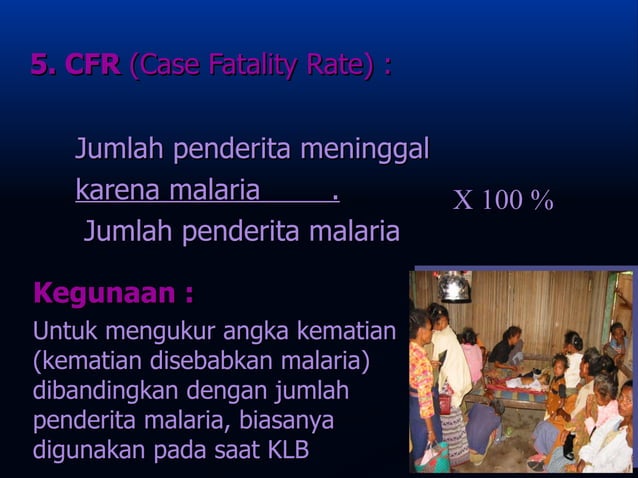 Indikator program malaria | PPT