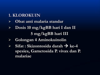 Indikator program malaria | PPT