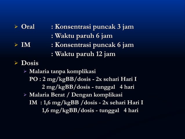 Indikator program malaria | PPT
