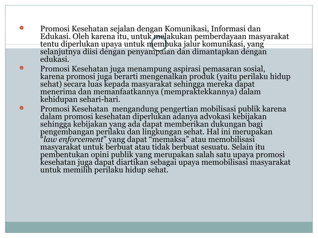 Indikator promkes | PPT