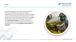 Agrochemical Packaging: Shielding the Seeds of Progress | PPT