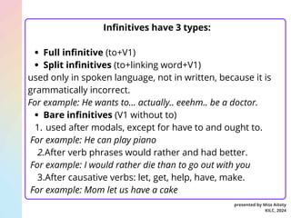Indinitives and Gerunds.pdffffffffffffff | PDF