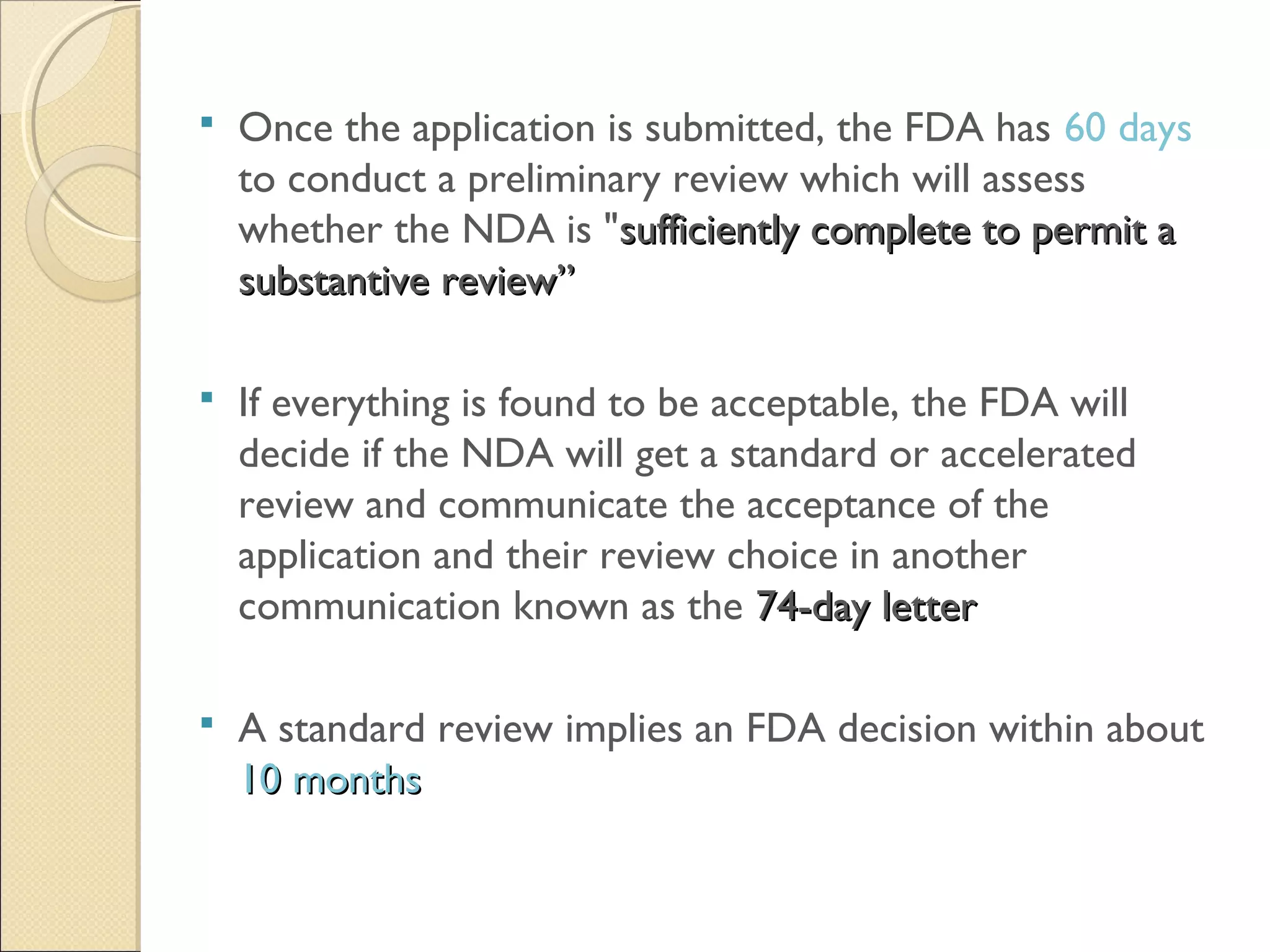 Ind (investigational new drug application) and nda | PPT