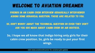 Indigo Airline Interview Question List for Fresher [Updated] | PDF
