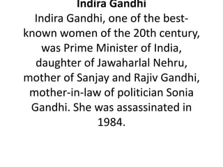 Indira | PPTX