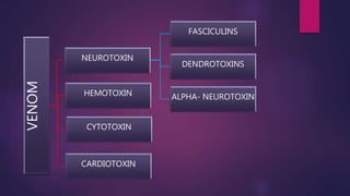 VENOM AND ANTIVENOM | PPT