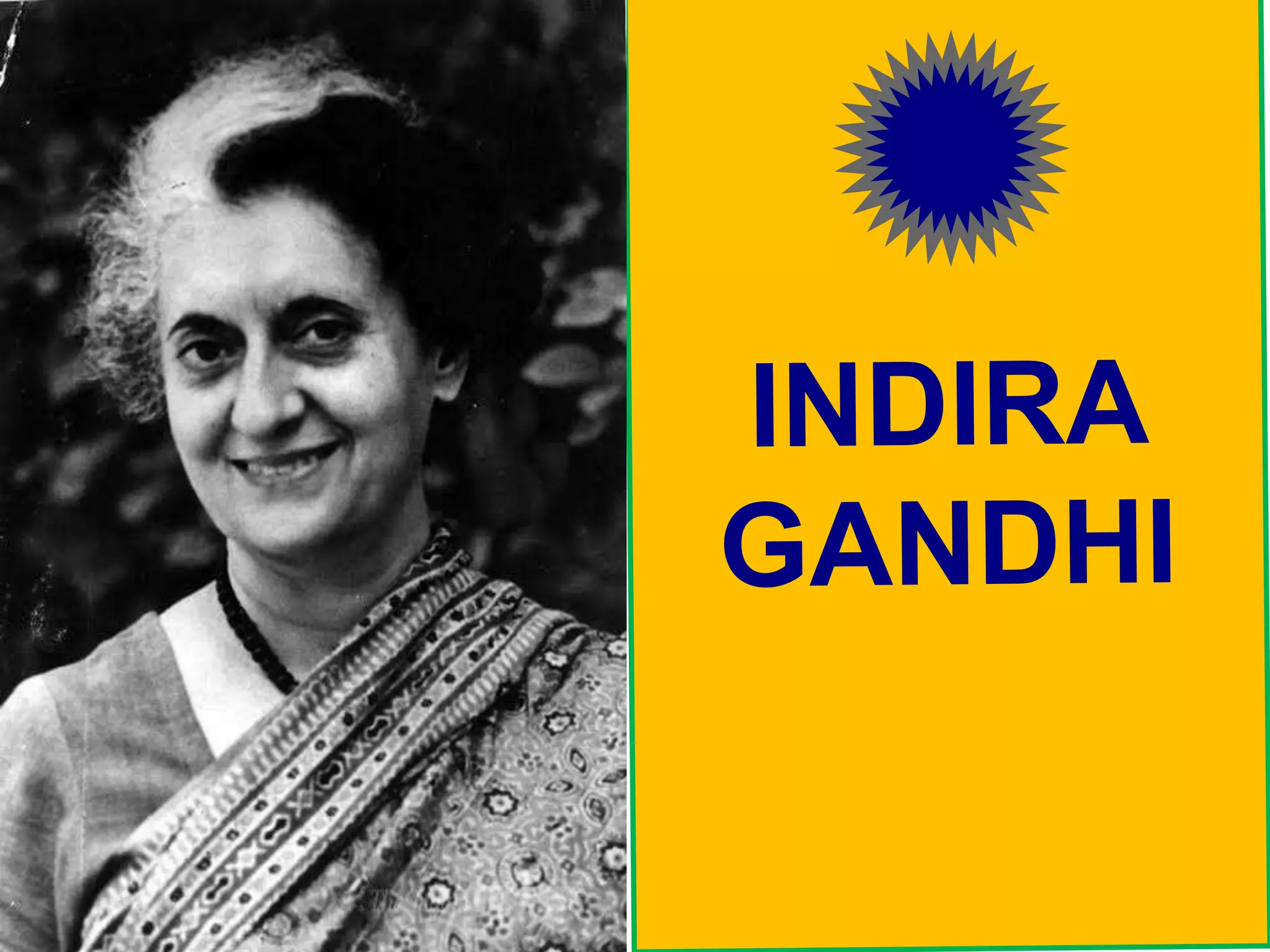 Indira gandhi ppt mohammed shaheed ts | PPTX