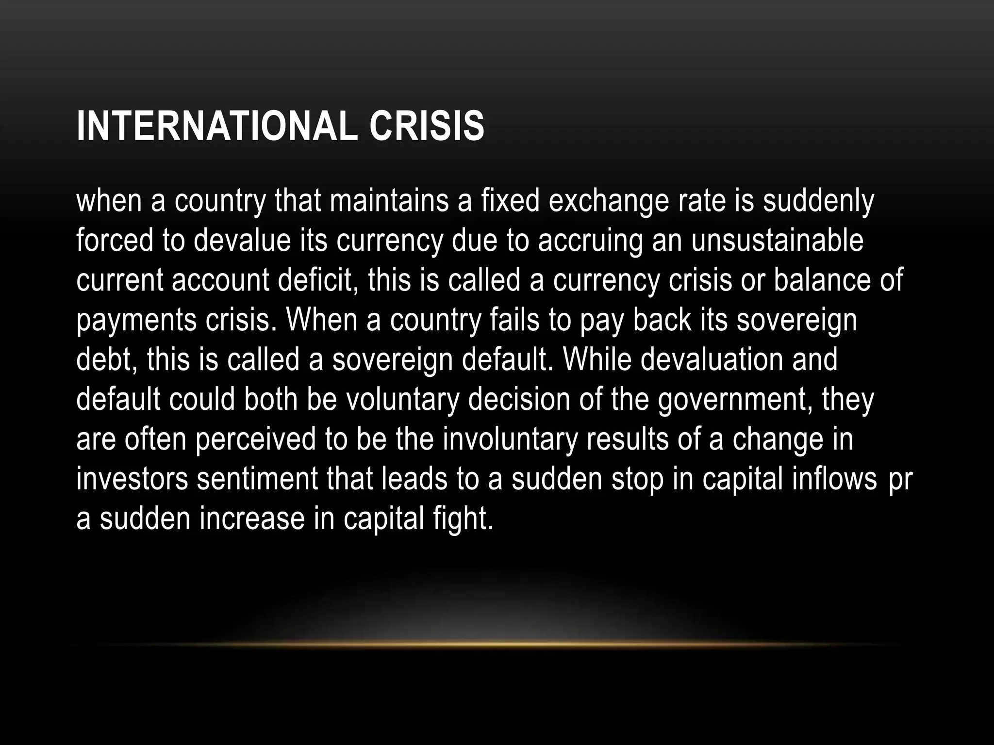 Global financial Crisis | PPTX
