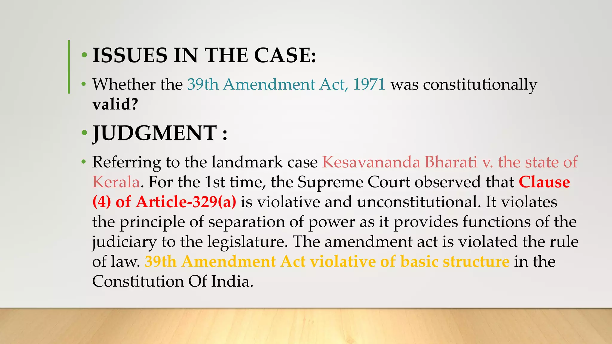 Indira Gandhi Nehru v. Raj Narayan | PDF