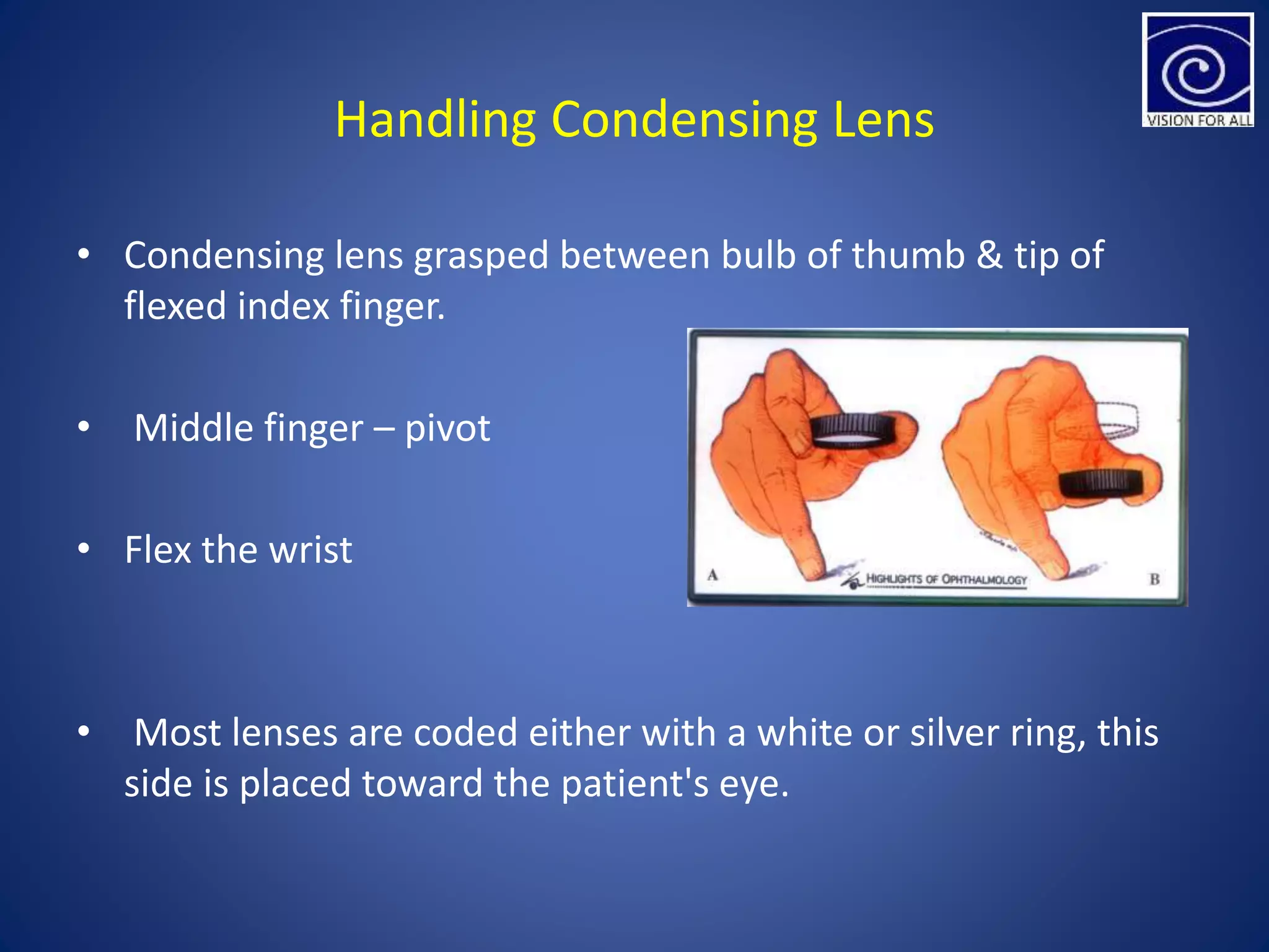 Indirect ophthalmoscopy and fundus drawing | PPTX