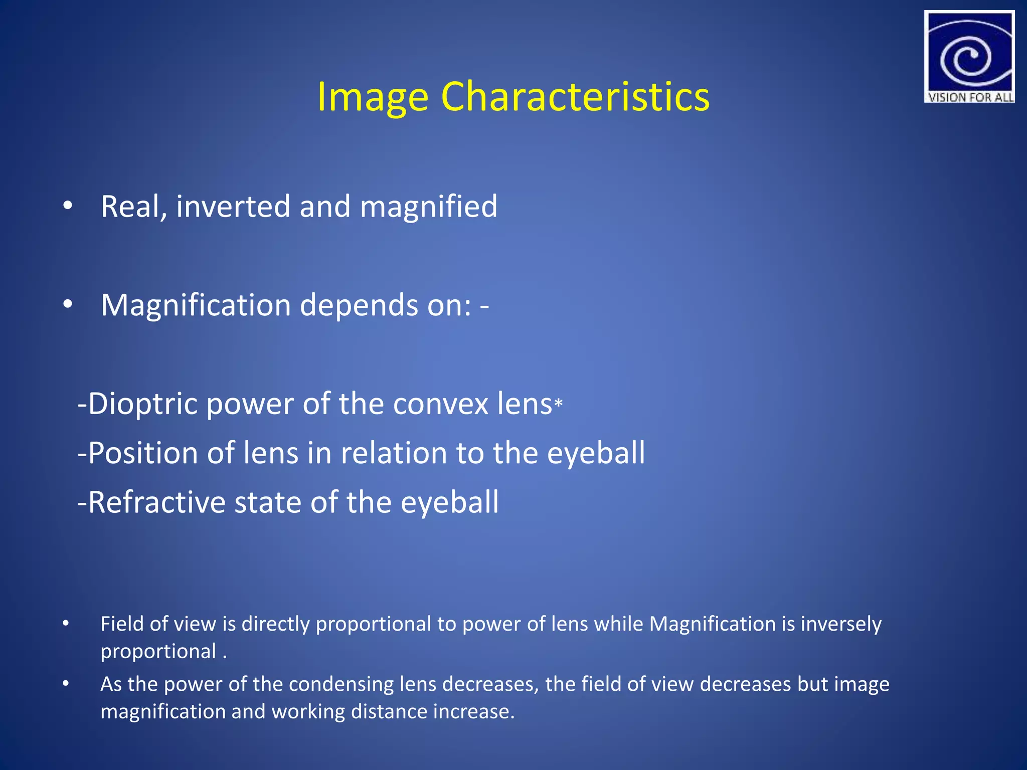 Indirect ophthalmoscopy and fundus drawing | PPTX