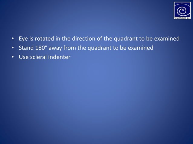 Indirect ophthalmoscopy and fundus drawing | PPTX | Eye and Vision ...