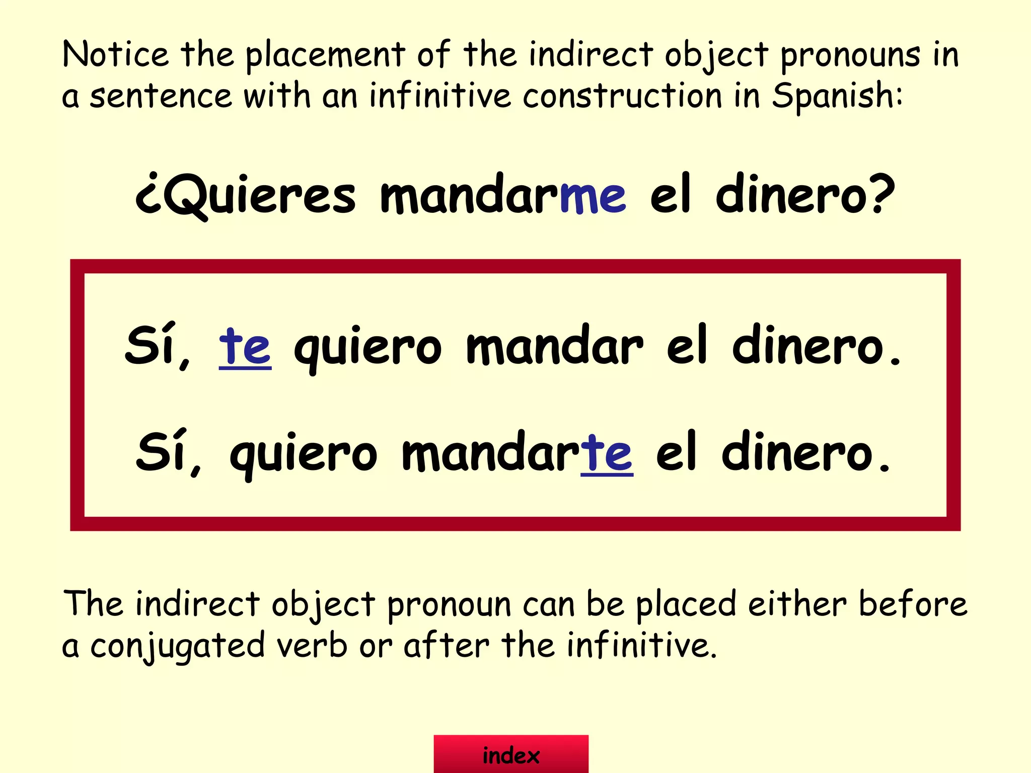 Indirect object-pronouns-2 | PPT
