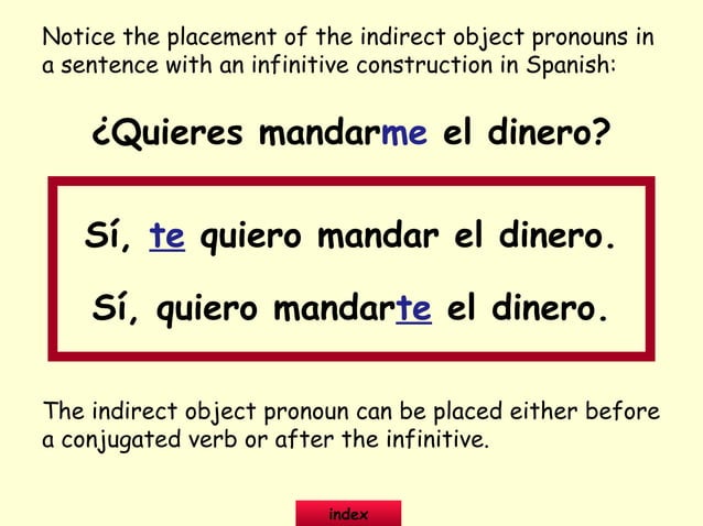 Indirect object-pronouns-2 | PPT