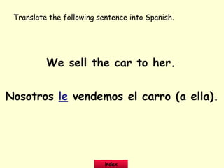 Indirect object-pronouns-2 | PPT