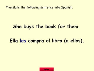 Indirect object-pronouns-2 | PPT