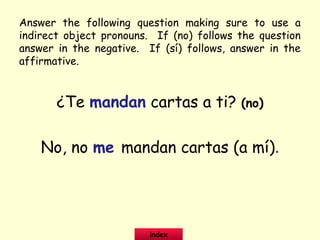 Indirect object-pronouns-2 | PPT
