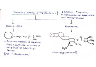 Indirect Acting Sympatholytics
