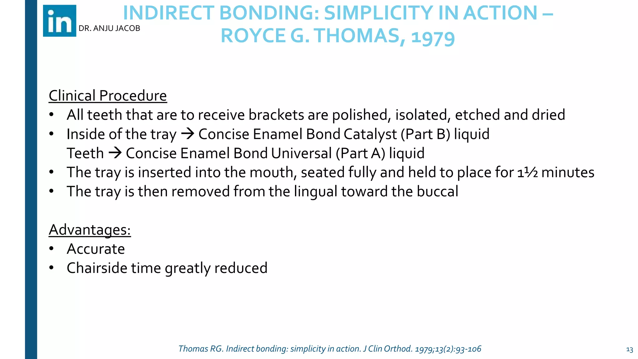 Indirect Bonding in Orthodontics | PPTX