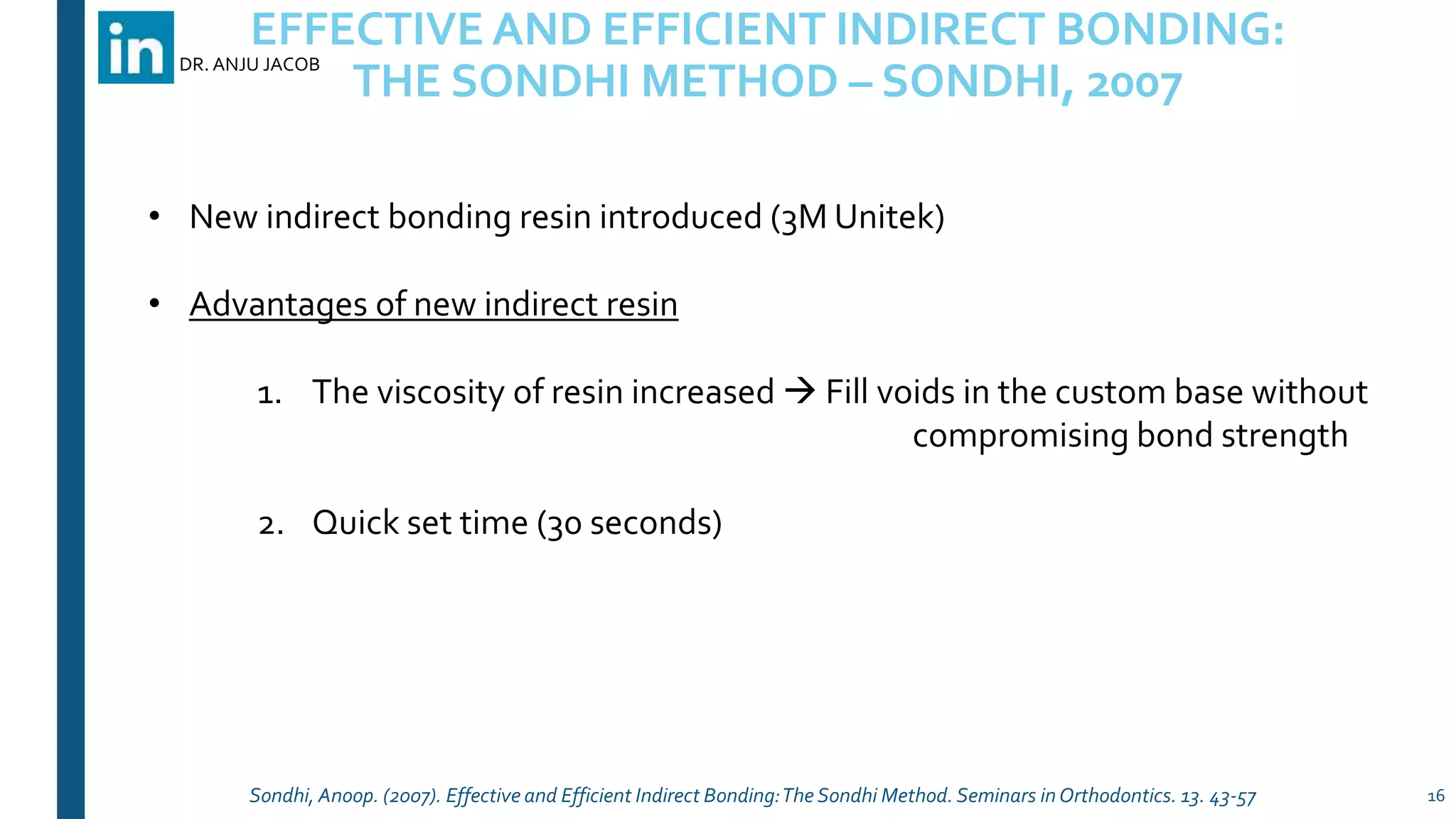 Indirect Bonding in Orthodontics | PPTX