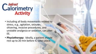 indirect calorimetry | PPTX
