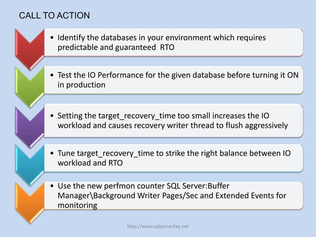 SQL 2012: Indirect checkpointing | PPT