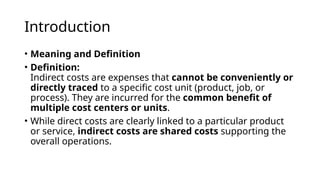 About Indirect Cost what is indirect cost.pptx